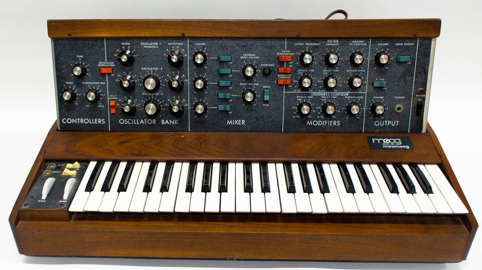 MATRIXSYNTH: 1970's Moog Minimoog Model D