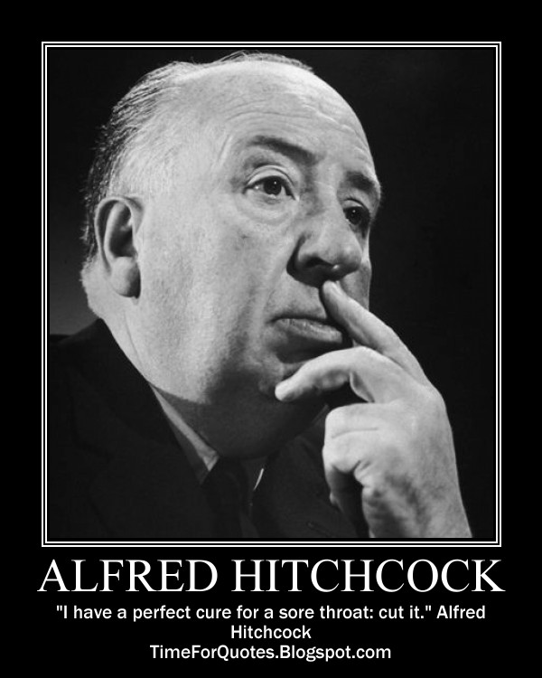 "Time For Quotes": Time For Alfred Hitchcock Quotes