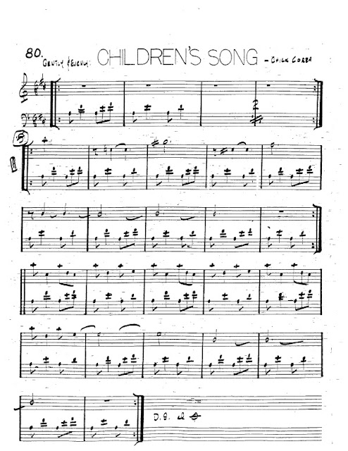 Chick Corea - Children's Song | Partituras para Trompeta