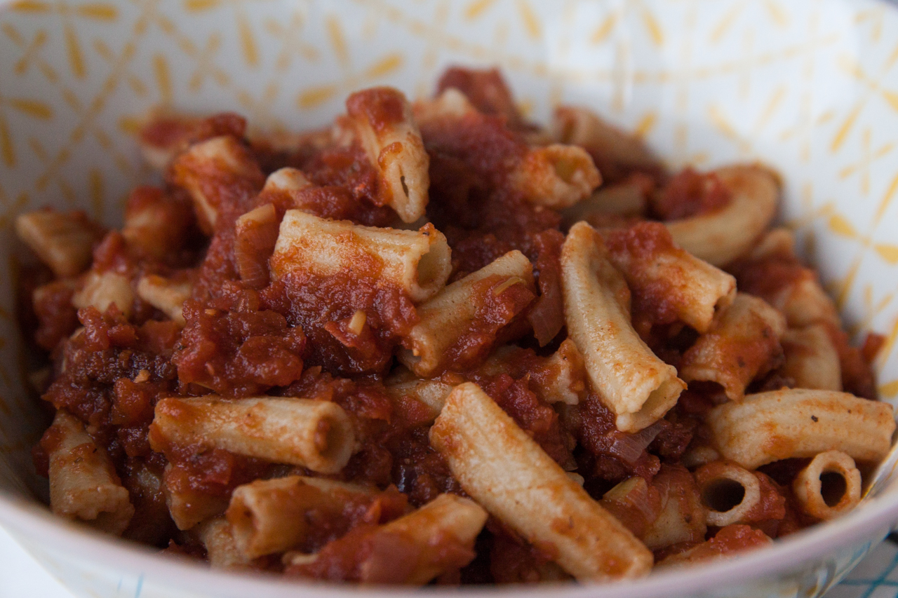 Mama Tommy's: Spicy Pancetta Red Sauce [Zack]