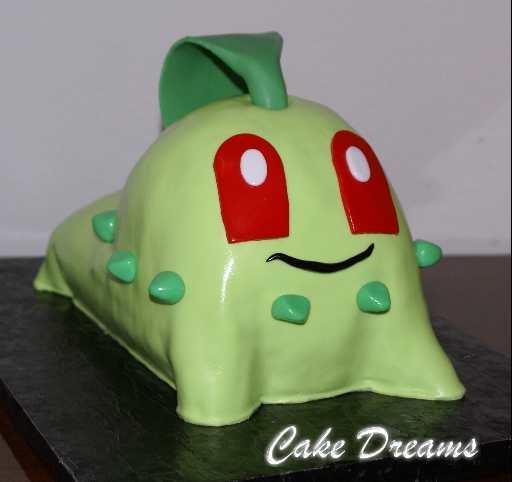 CAKE DREAMS: Chikorita Cake