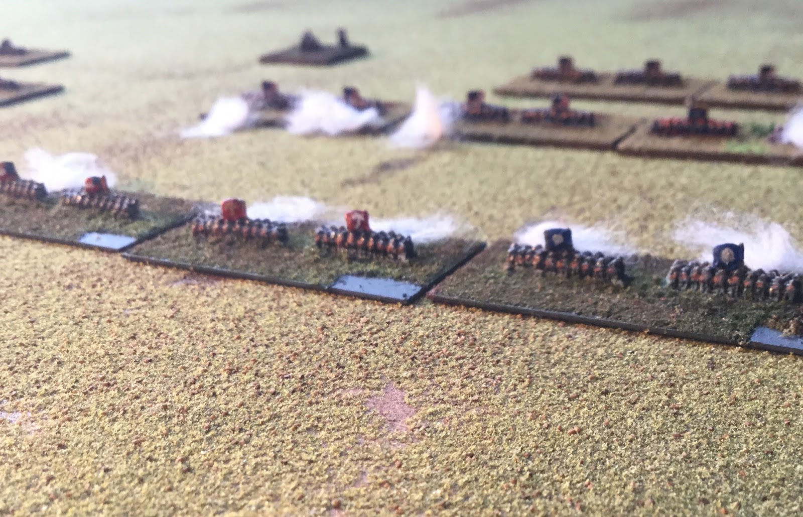 On Senlac Hill: 2mm ACW ... progress!