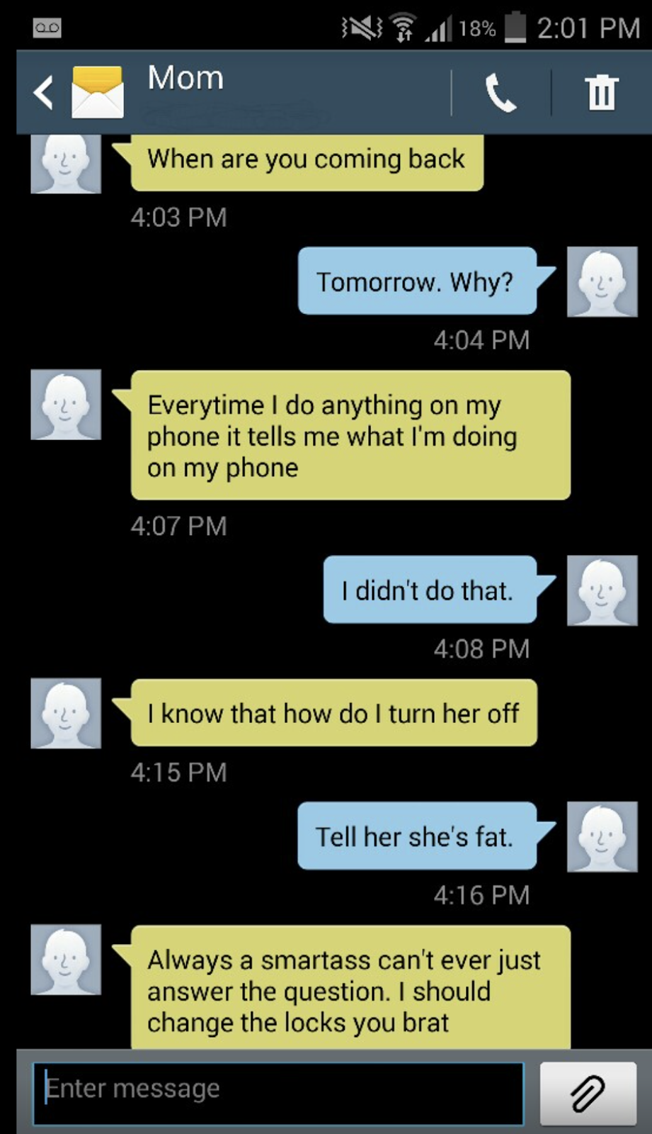 Is this the meanest daughter ever - or just the funniest? Woman shares ...