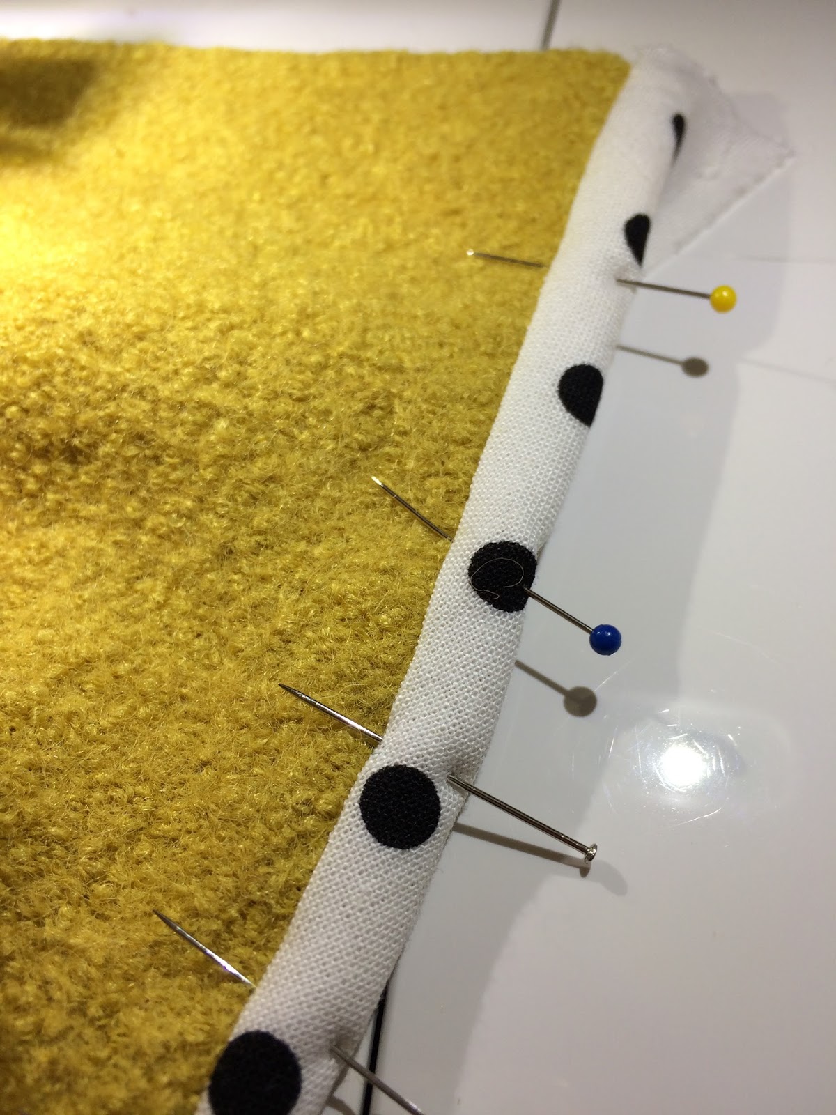 Finished Seams: Vogue 1571--Anne Klein Jacket in Yellow Boiled Wool