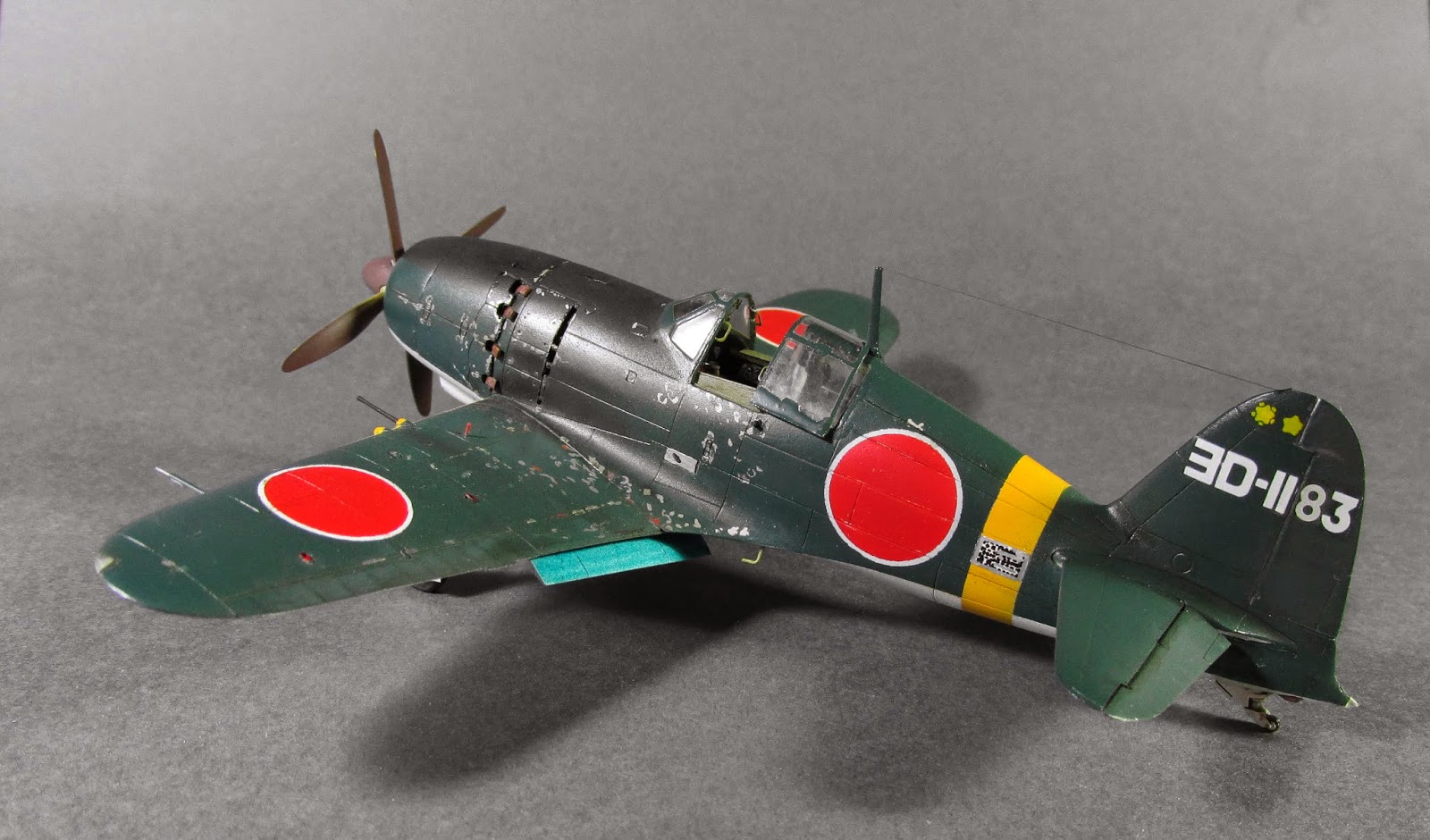 Historical Miniatures by Calin Ungureanu: Mitsubishi J2M Raiden