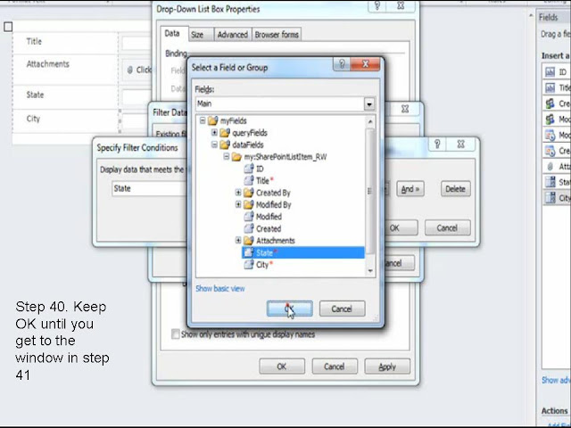 How to create drop down menu in Sharepoint 2010: Creating a cascading ...