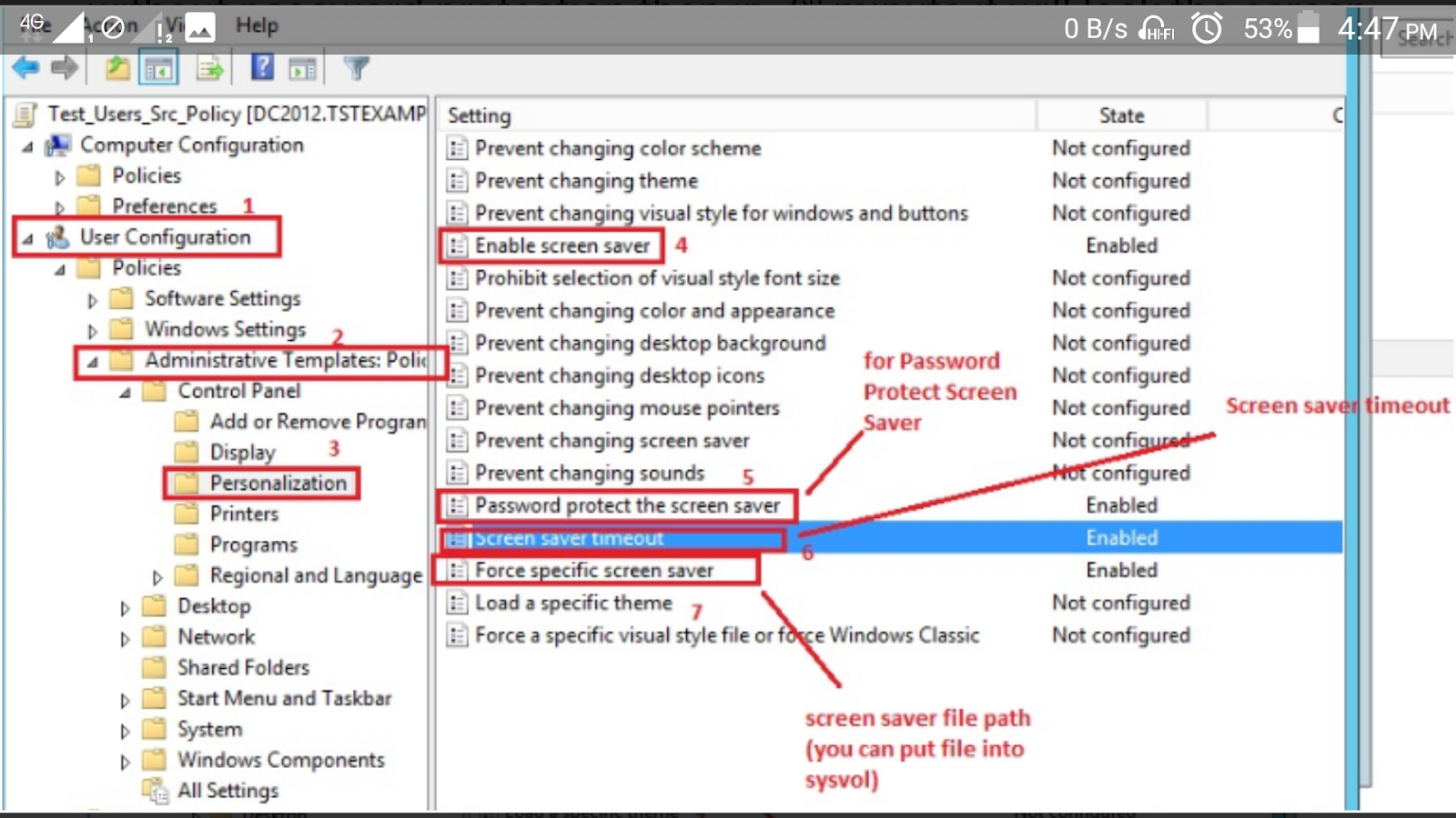 MySolutioncafe Screen Lock Policy With Password Protection And Time mysolutioncafe-screen-lock-policy-with-password-protection-and-time