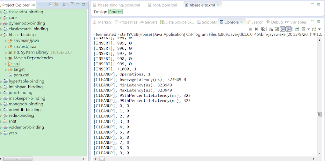 IT樂章: Run YCSB on Windows7 with Eclipse 在windows 7 上跑YCSB