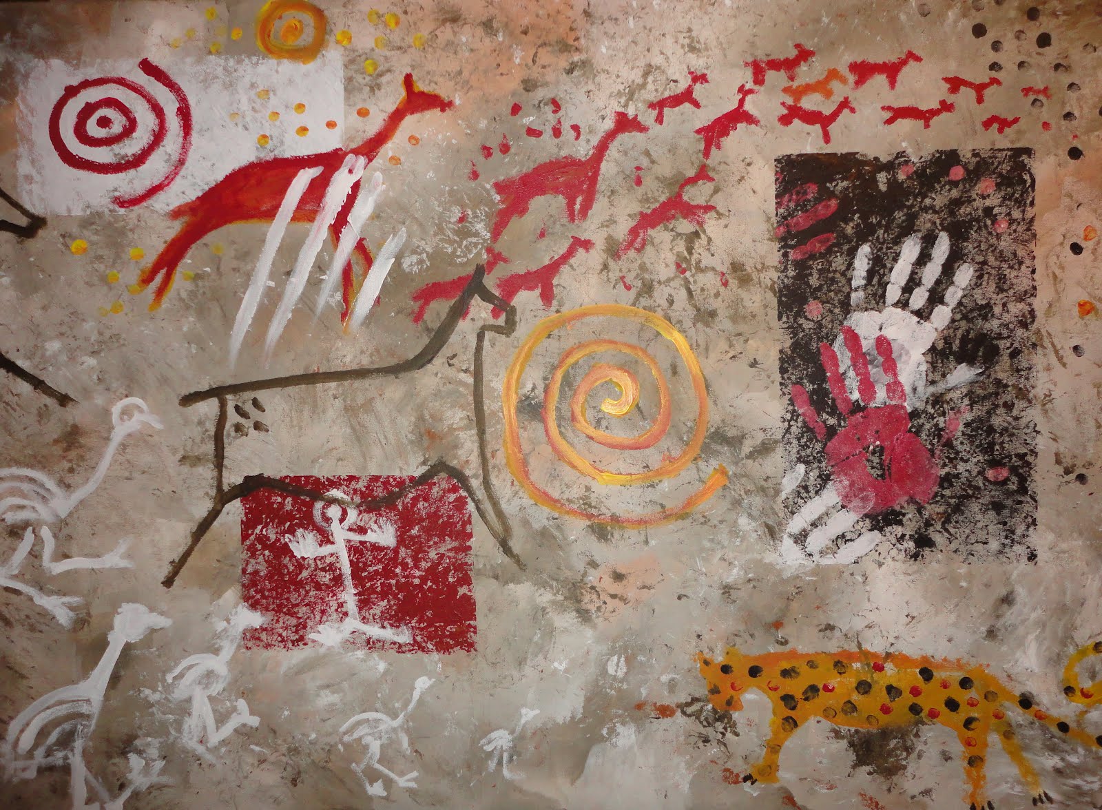 arte animal: ARTE RUPESTRE