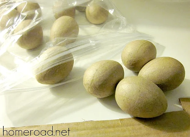 How to Make Newsprint Easter Eggs