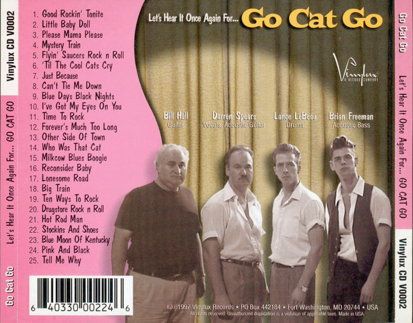 Marsparx Rock 'n' Roll: Go Cat Go