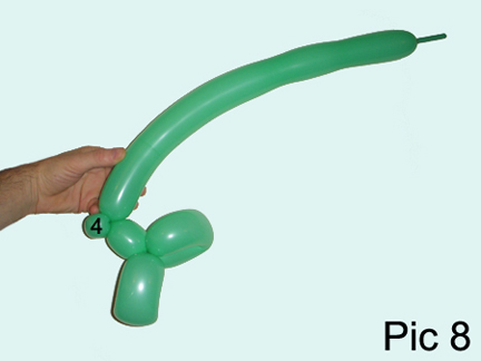 Balloon animals twisting instructions: Balloon princess