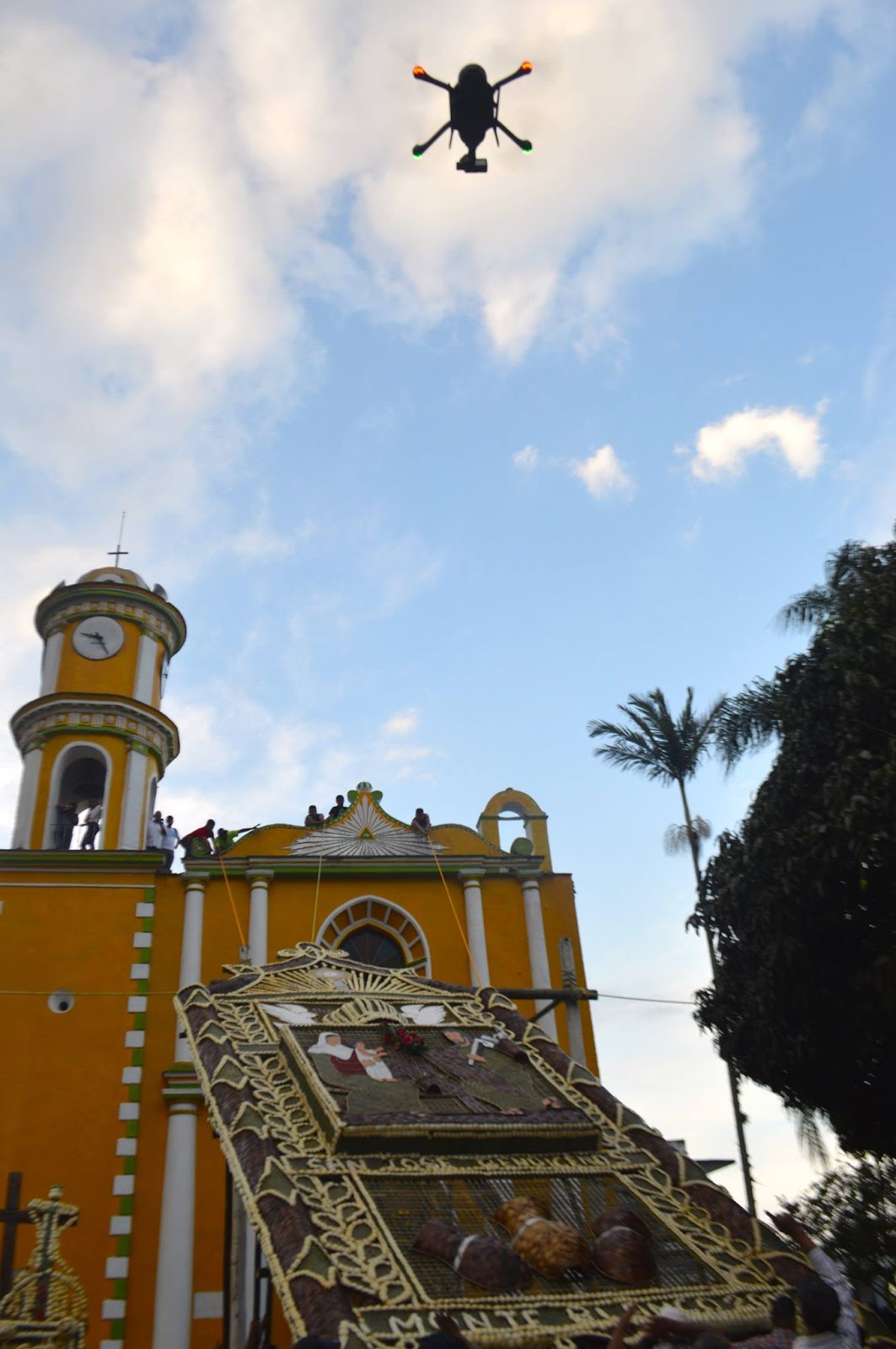 Punto de Teocelo: Punto de Teocelo Arco Floral San José Monte Blanco ...