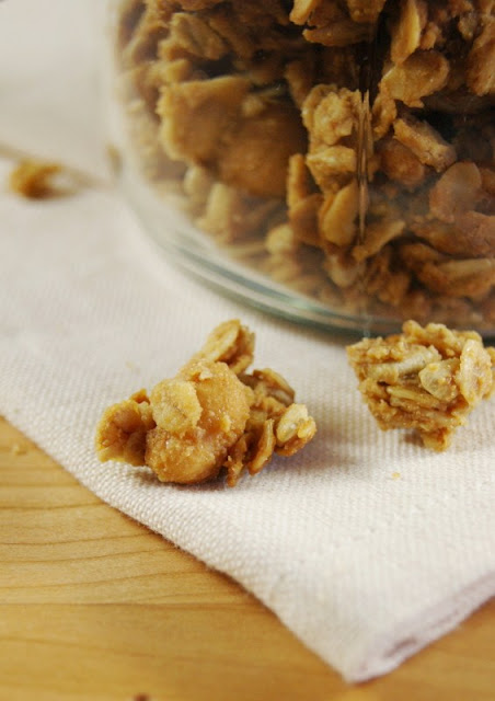 Peanut Butter Granola | The Kitchen is My Playground