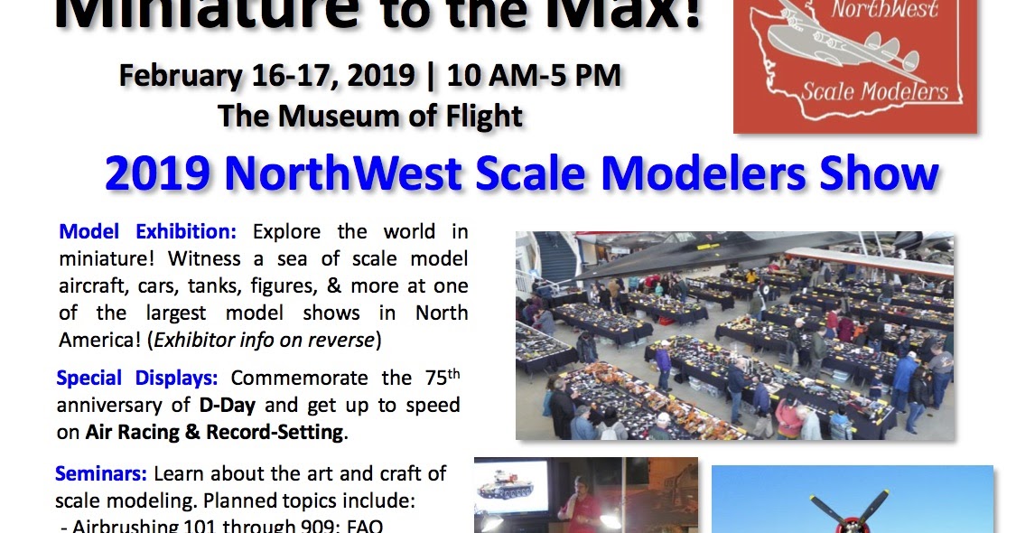 AScaleCanadian: 2019 NorthWest Scale Modelers Show