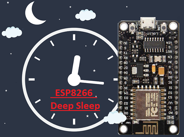 Tout sur le deep sleep des ESP8266: ESP01, ESP01 et NodeMCU ESP12e