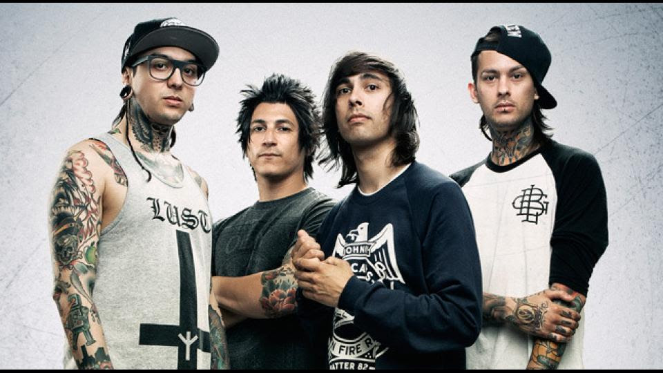 .: Pierce The Veil: faz única apresentação no Brasil neste domingo
