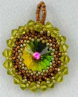 How to Bead Bezels for Swarovski Rivolis / The Beading Gem