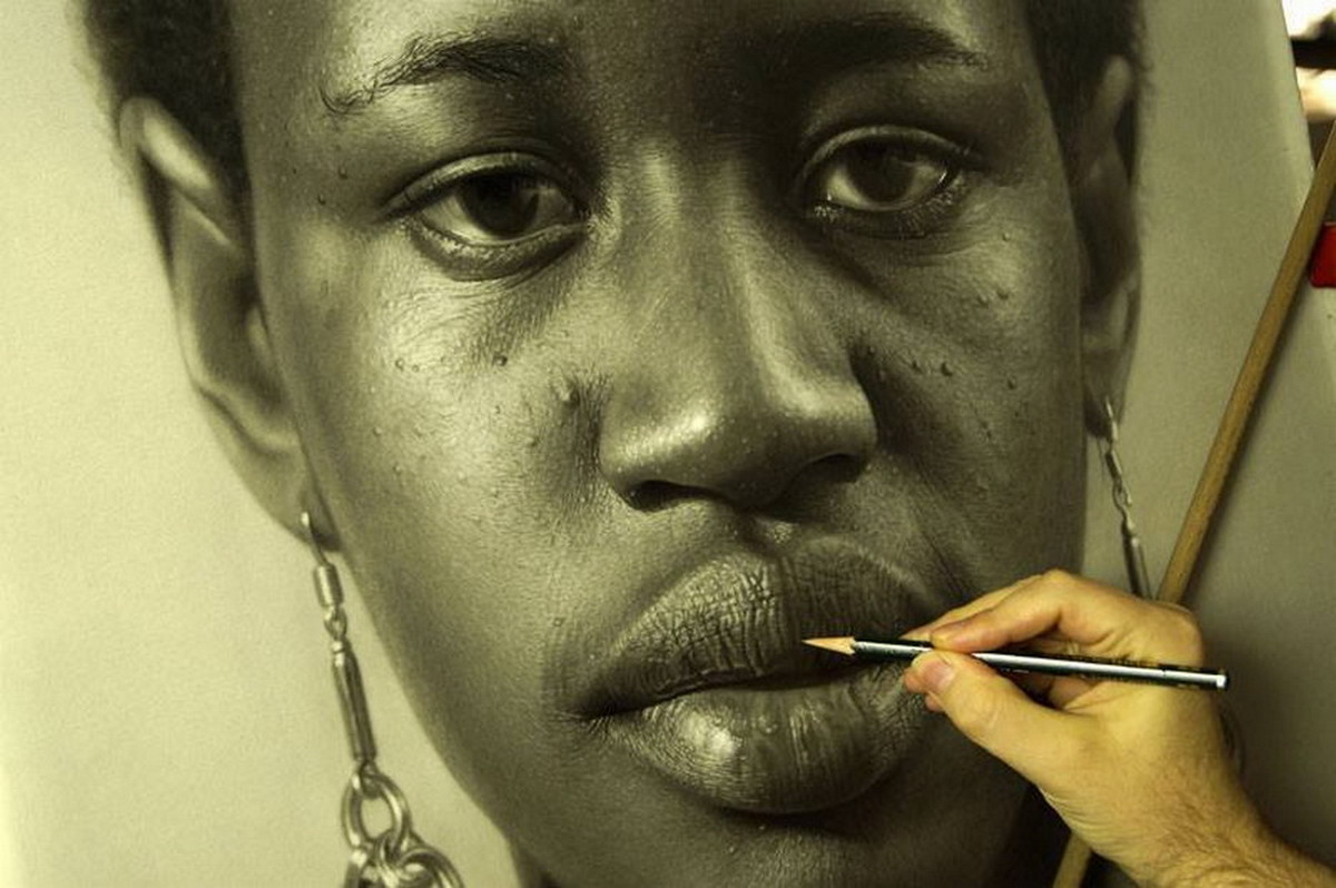 Cuadros Modernos Pinturas y Dibujos : Hiperrealismo En Dibujos De ...