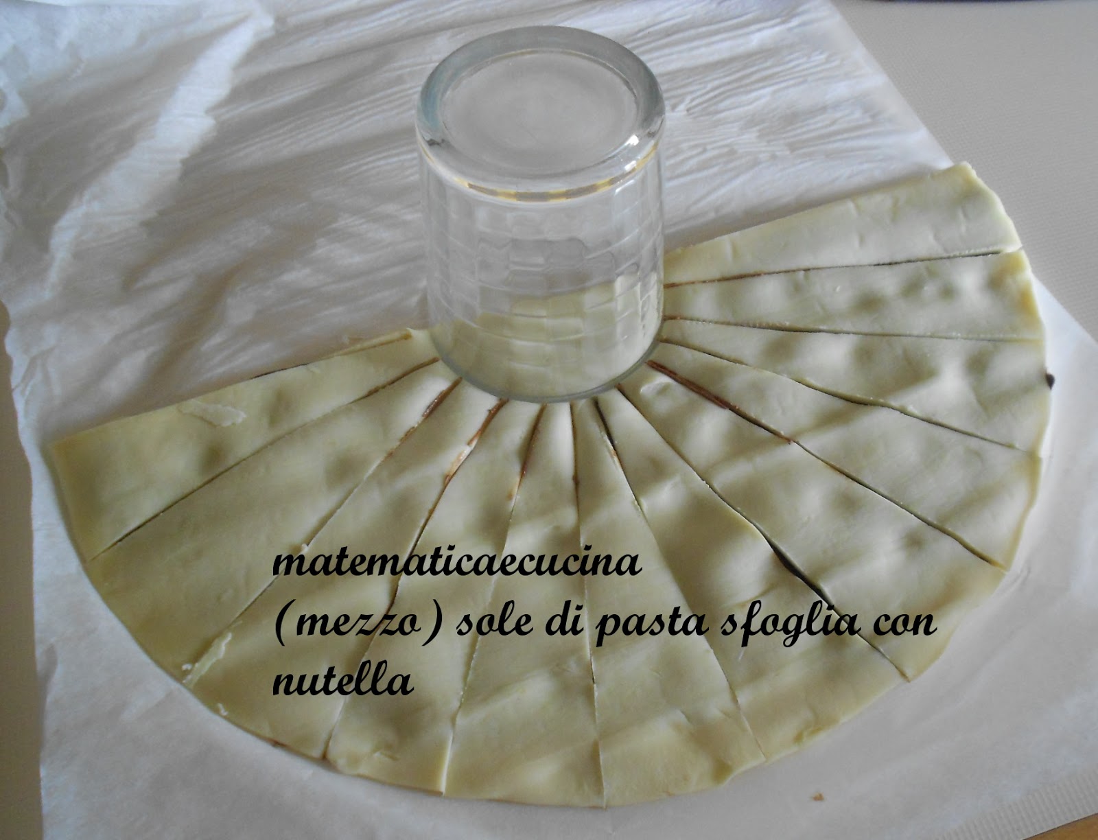 (Mezzo*) Sole di Pasta Sfoglia con Nutella da matematicaecucina su ...