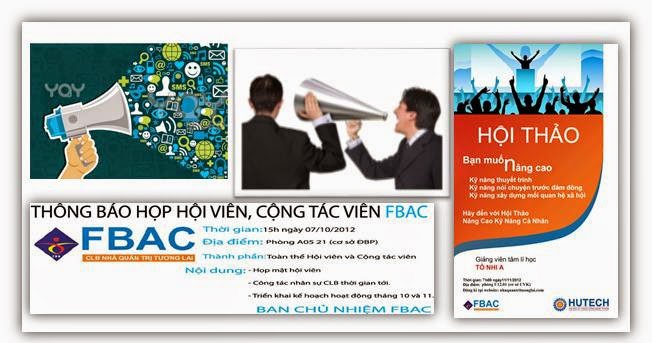 Giới thiệu Câu lạc bộ FBAC ~ Đoàn Hội Khoa QTKD - HUTECH