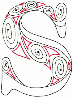 Creative Doodling with Judy West: Aztec Alphabet