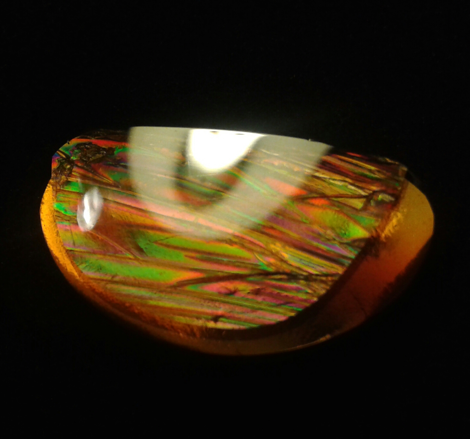 Bling And Gems: New Fire Obsidian cabochons & ring