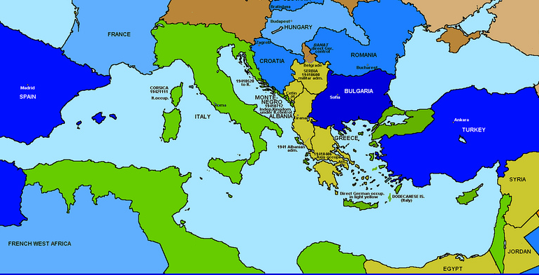 The Italian Monarchist: Maps