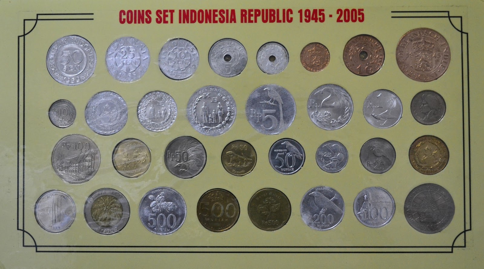 Galeri Sha Banknote: COINS SET INDONESIA REPUBLIC 1945-2005