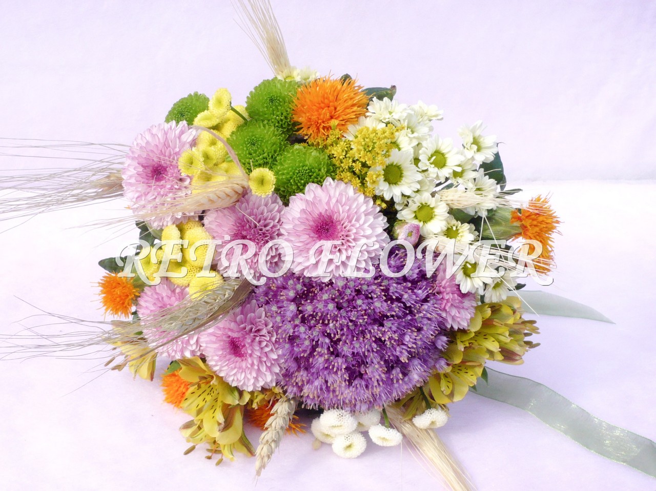 Nunta cu flori de camp | Aranjamente florale Bucuresti