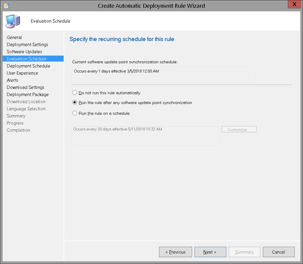 ConfigMgr and MSI Guide: Automatic Deployment Rule (ADR) in SCCM