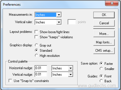 Adobe PageMaker के File Menu के एक-एक Options को जाने - GUDTECHS