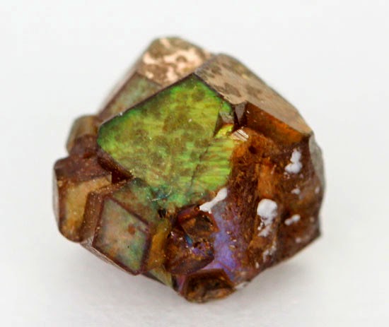 Andradite Rainbow garnet from Nara - Japan ~ Mineral Photos