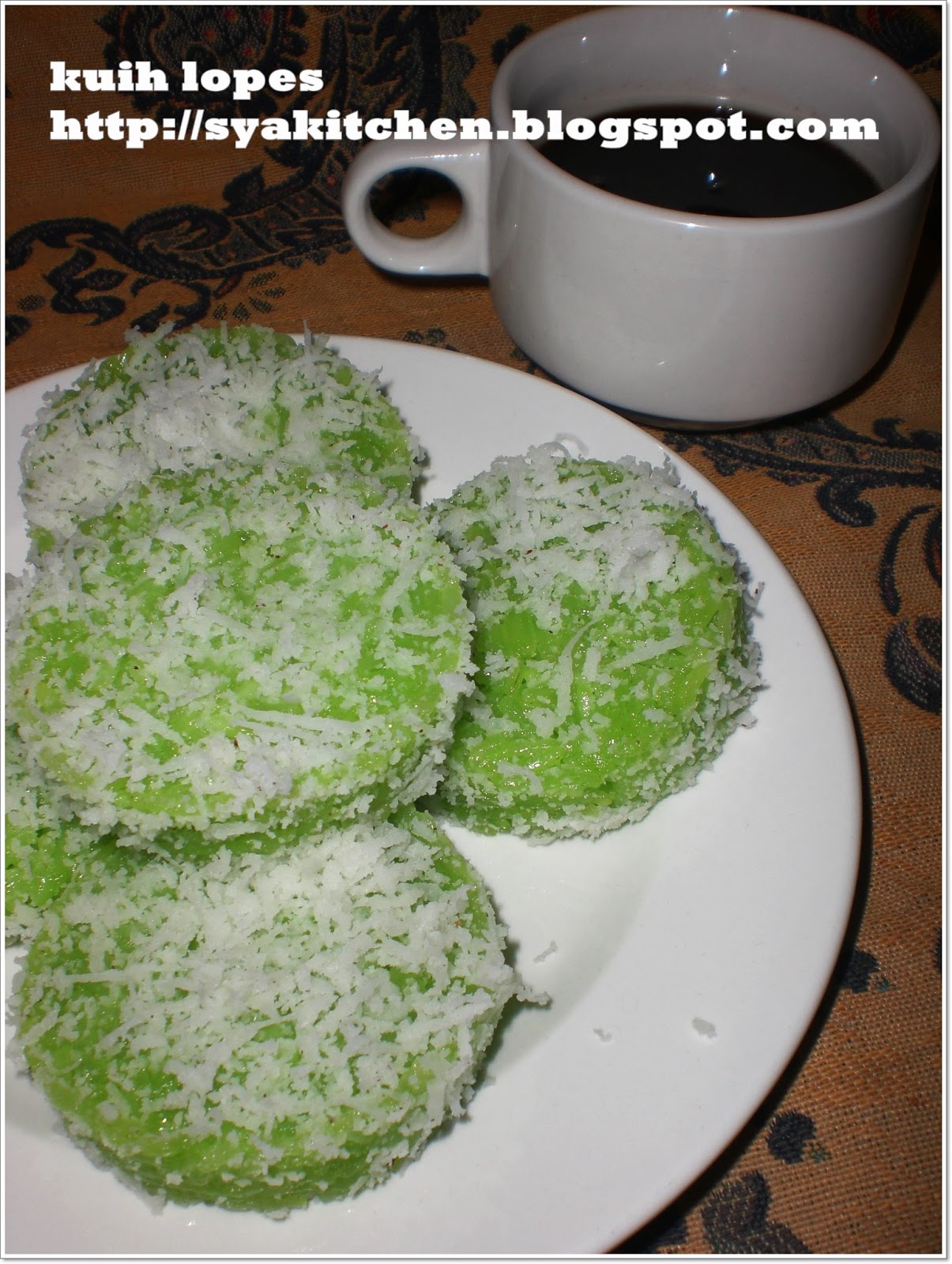 sEg@laNy@ diSiNi: kuih lopes..juadah 5 ramadhan