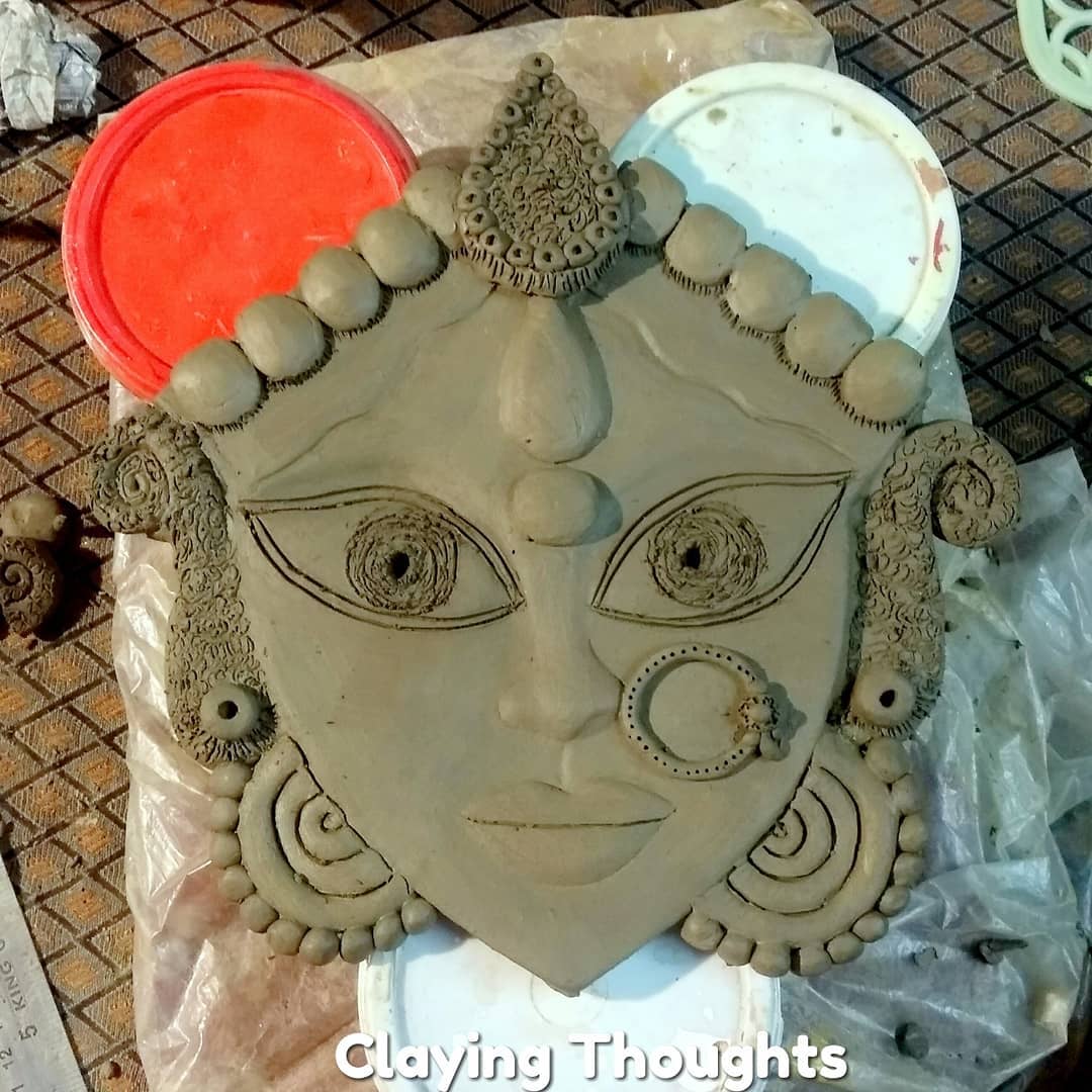 Maa Durga Face Mask
