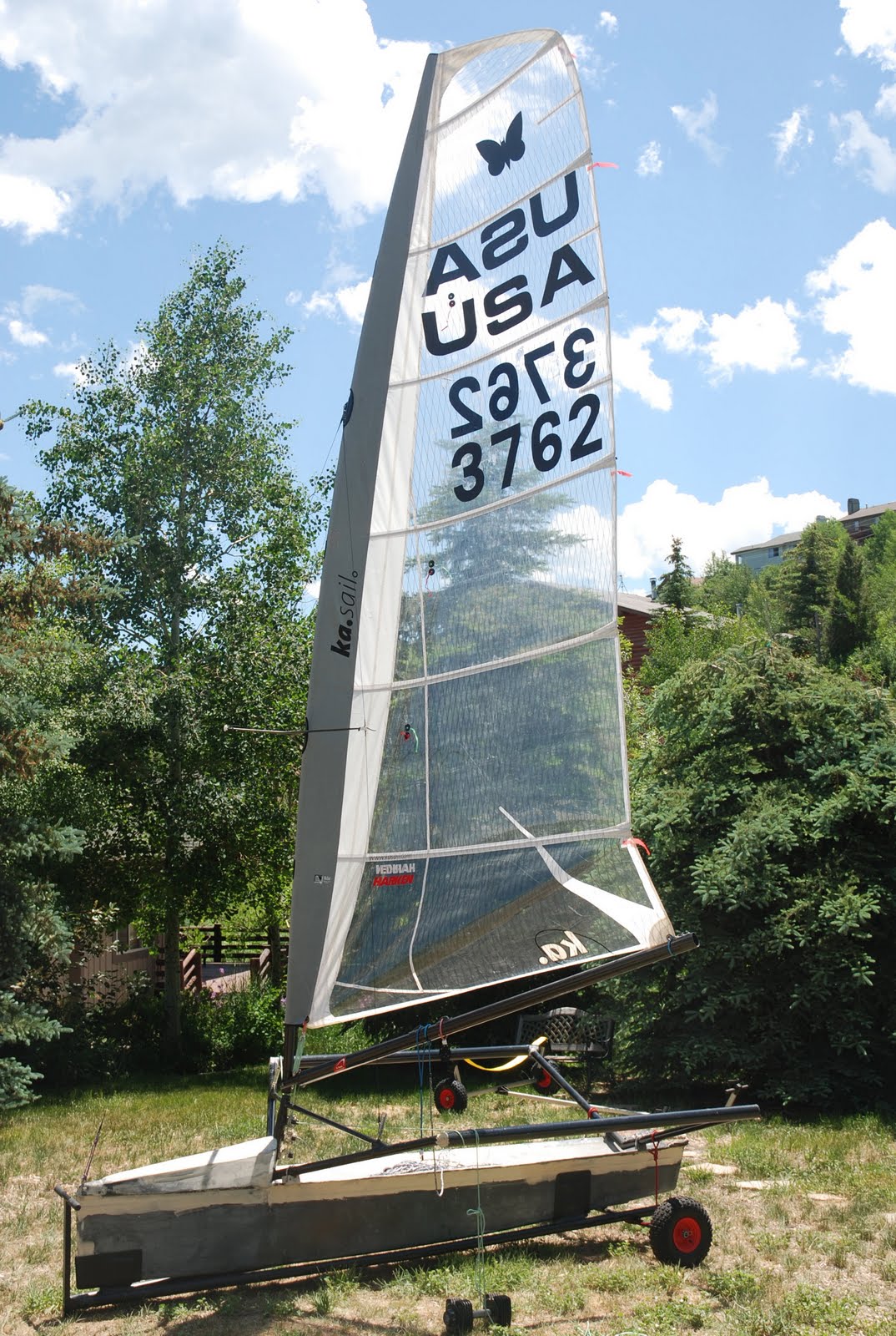 Wicked Breezy 3762 foiling Moth build: Almost Ready...almost mothable