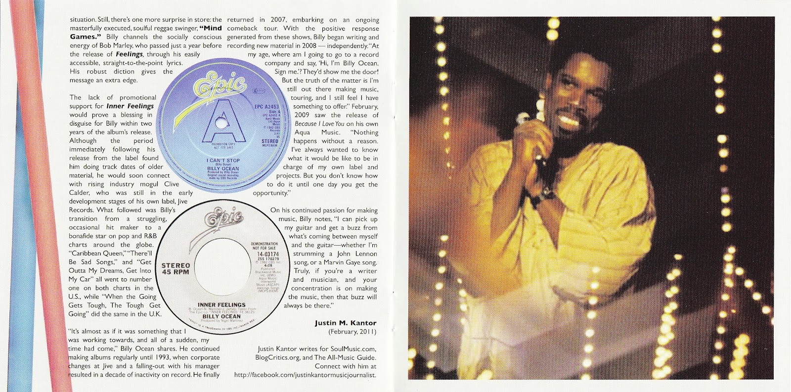 BENTLEYFUNK: Billy Ocean - Inner Feelings (1982) [Remastered 2011 ...