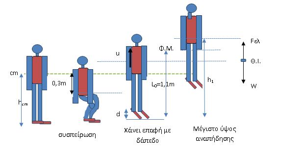 ΦΥΣΙΚΗ Γ΄ΛΥΚΕΙΟΥ: Επιτόπιο άλμα εις ύψος