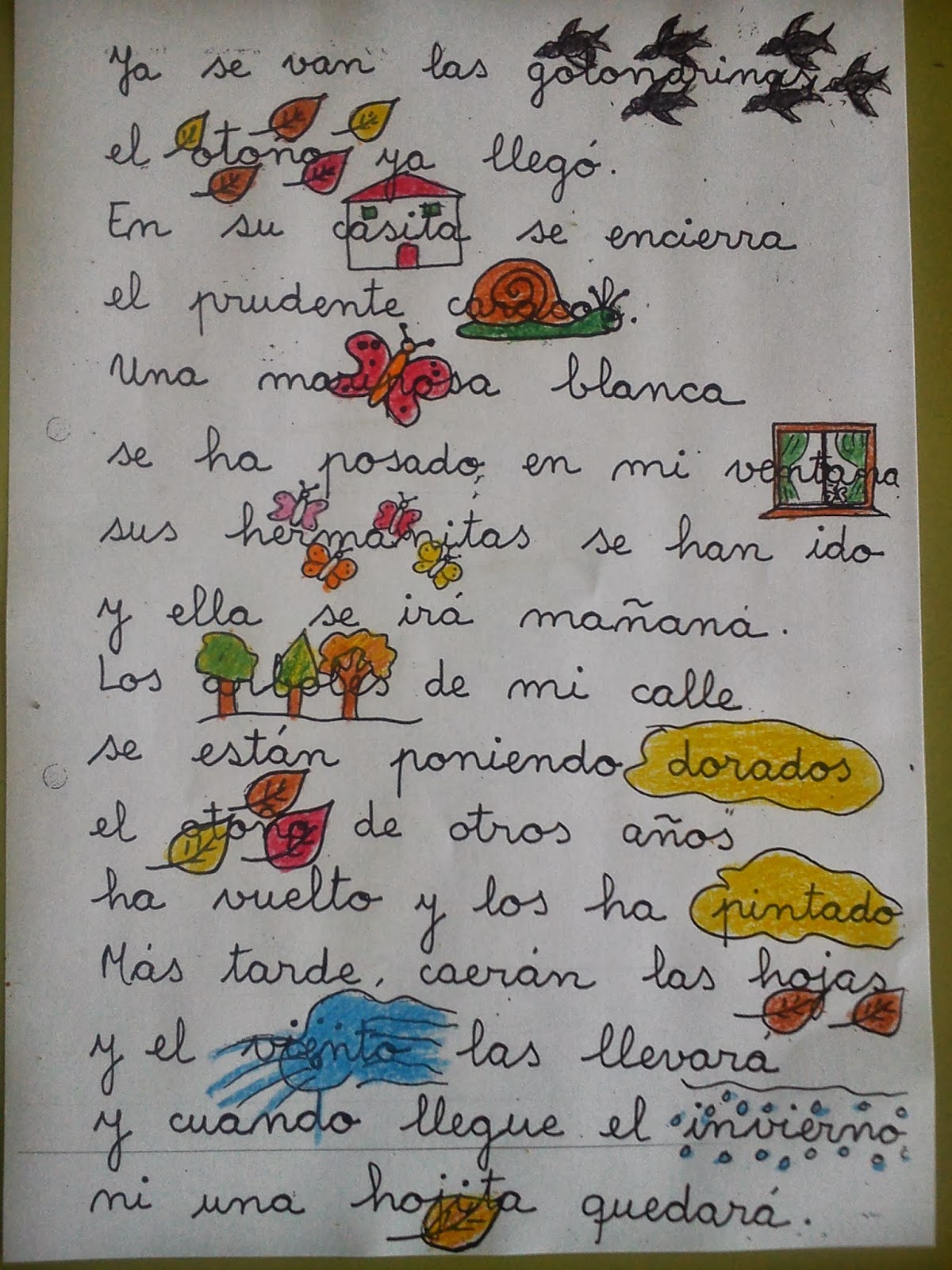 Los amigos de Sela: POESÍA "EL OTOÑO YA LLEGÓ"