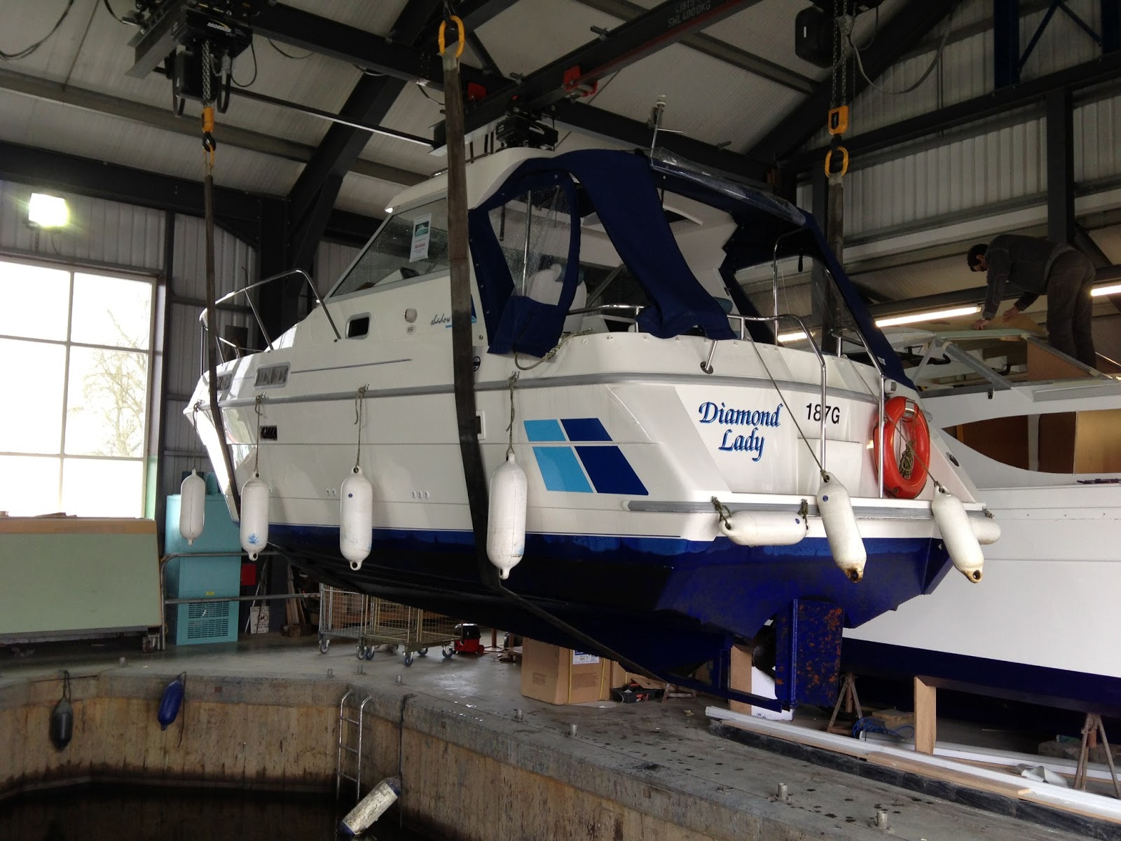 UK Marine Surveyor based in Preveza Greece.: Shadow 26 motor cruiser