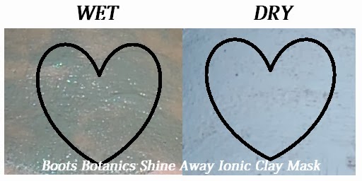 Temporary Waffle: Boots Botanics Shine Away Ionic Clay Mask