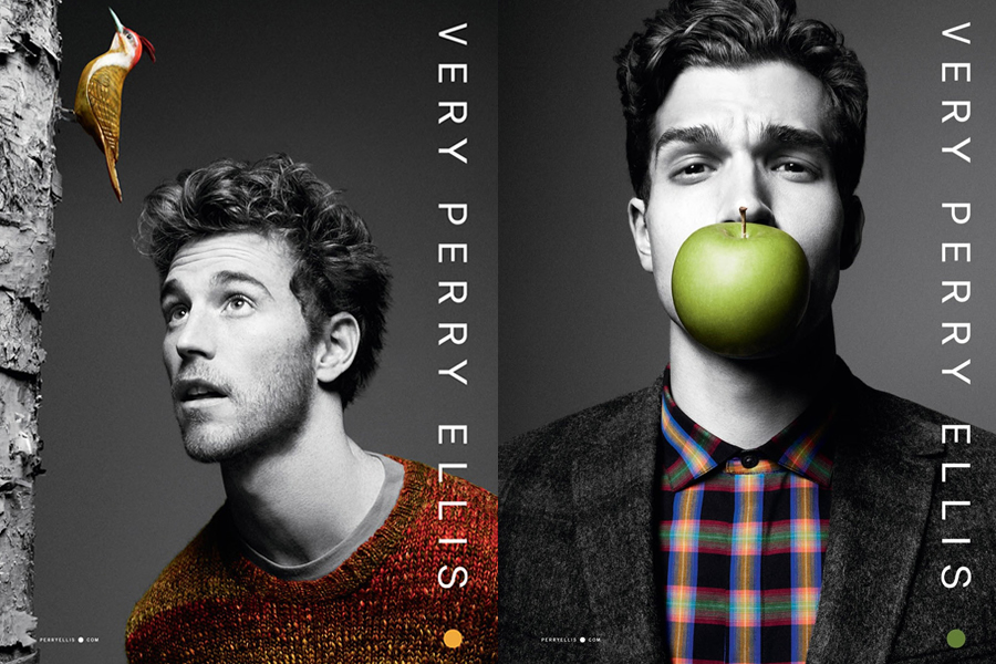 Perry Ellis Fall/Winter 2013 Campaign featuring Jason K, Paul Kelly ...