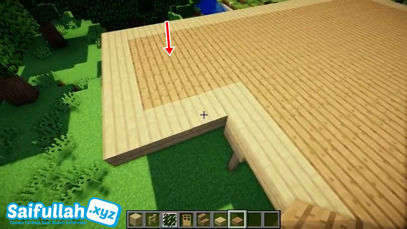 Cara Membuat Pagar Kayu Di Minecraft
