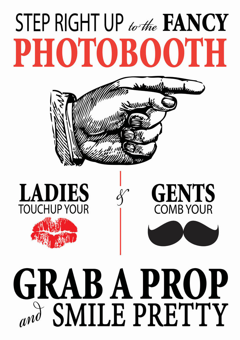 photobooth poster design | Portfolio