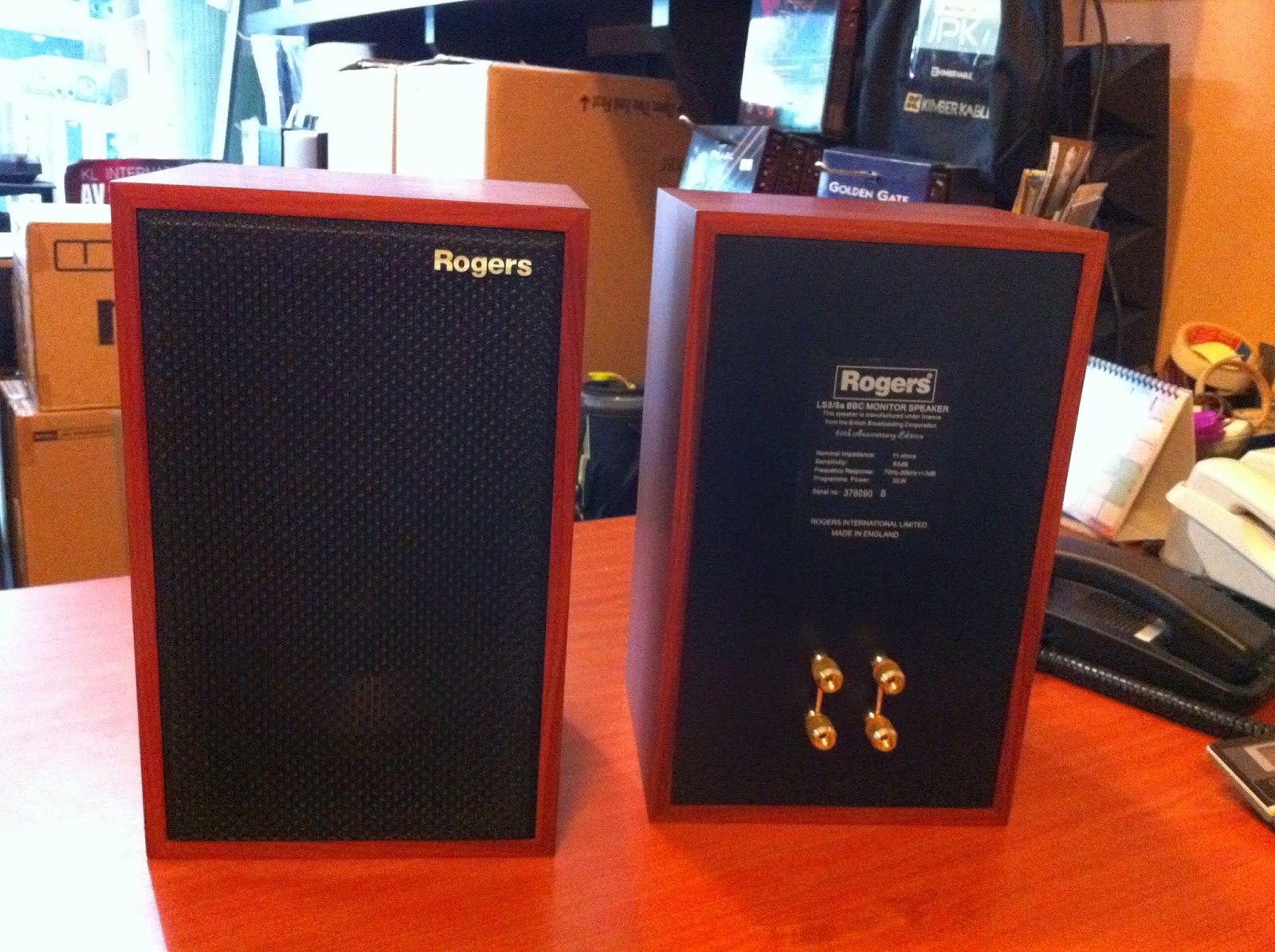 Rogers LS3/5a 60th Anniversary Edition (used)