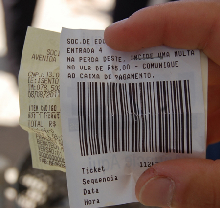 Luiza's Blog: PERDA A COMANDA E/OU TICKET DE ESTACIONAMENTO: O ...