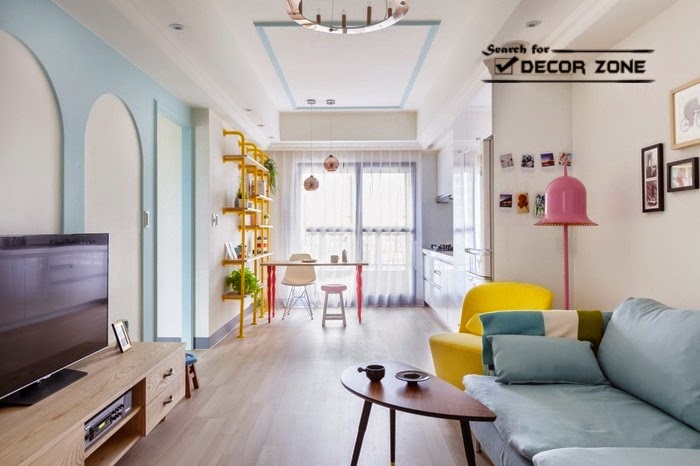 Colorful studio apartment design in Taiwanese city | Dolf Krüger