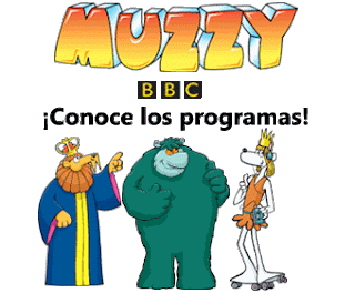 webstore-recursos educativos: MUZZY: Inglés de la BBC para niños desde ...