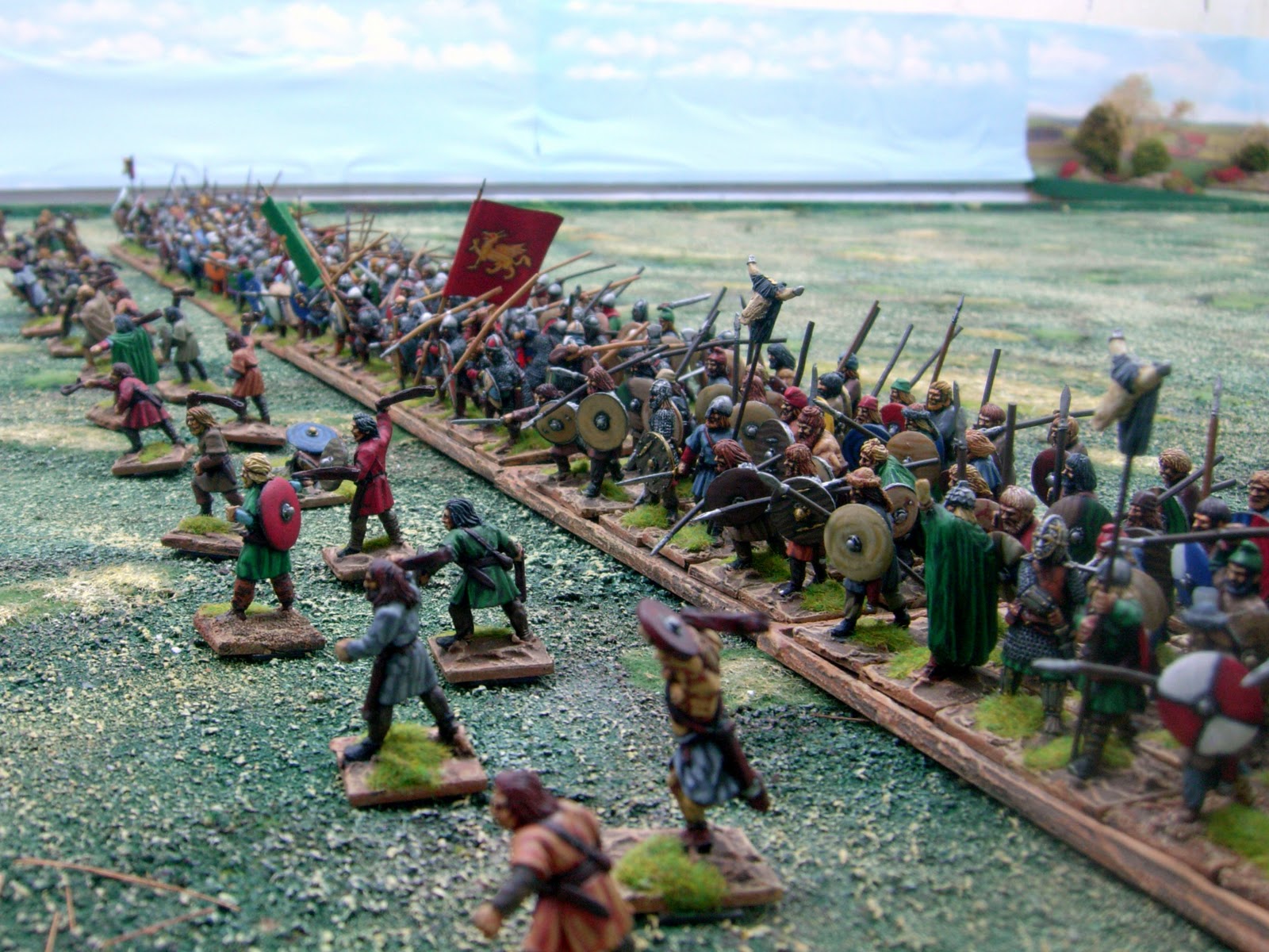 Wargaming with Silver Whistle: More Norman's,Saxon's,Romano British and ...