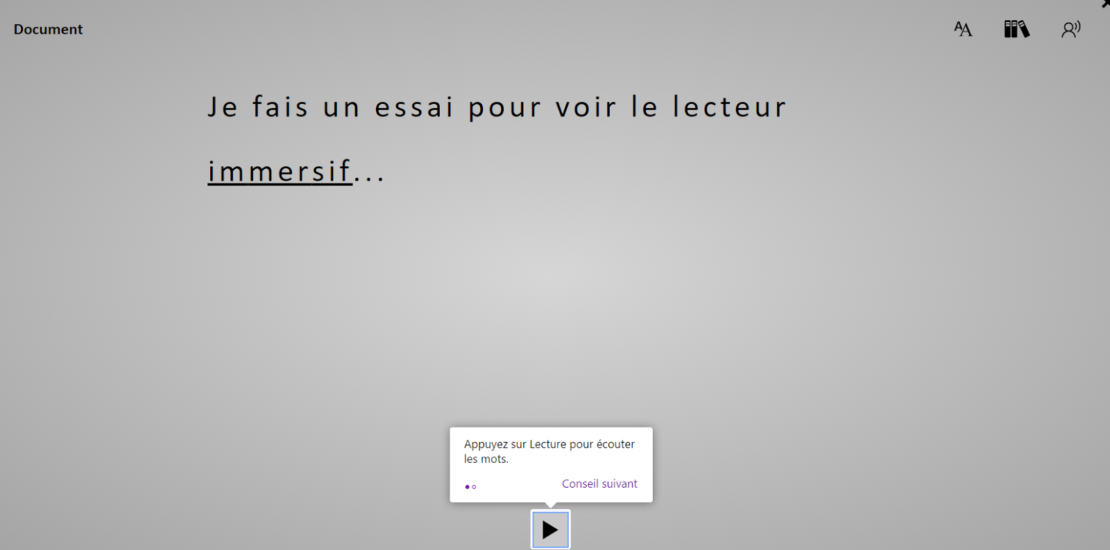 Le lecteur immersif de Word Online: oraliser un texte et plus encore ...